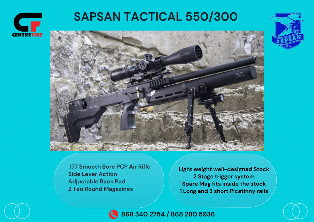 Zbroia Sapsan Tactical 550/300 – CentreFire Advanced Security Solutions