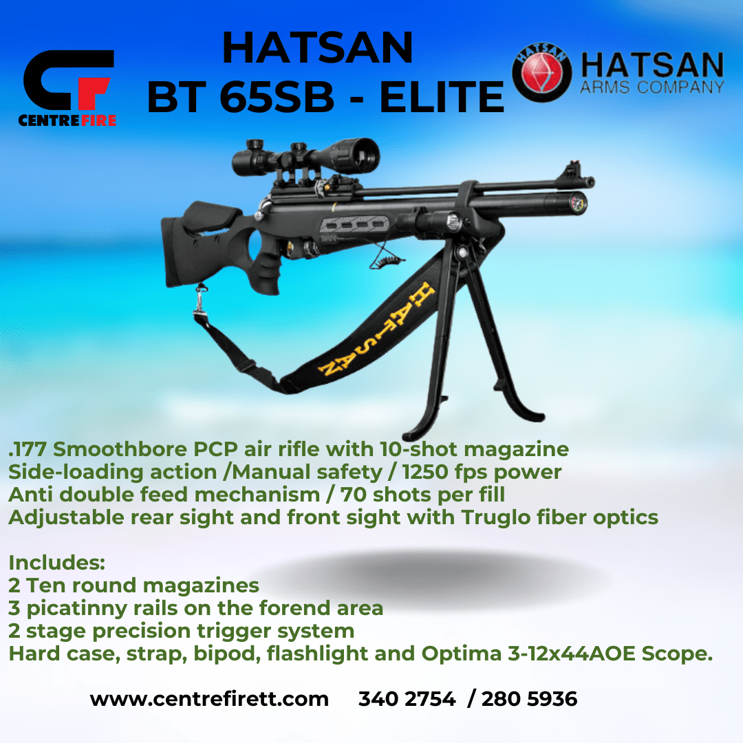 BT65SB Elite Side Bolt Action – CentreFire Advanced Security Solutions