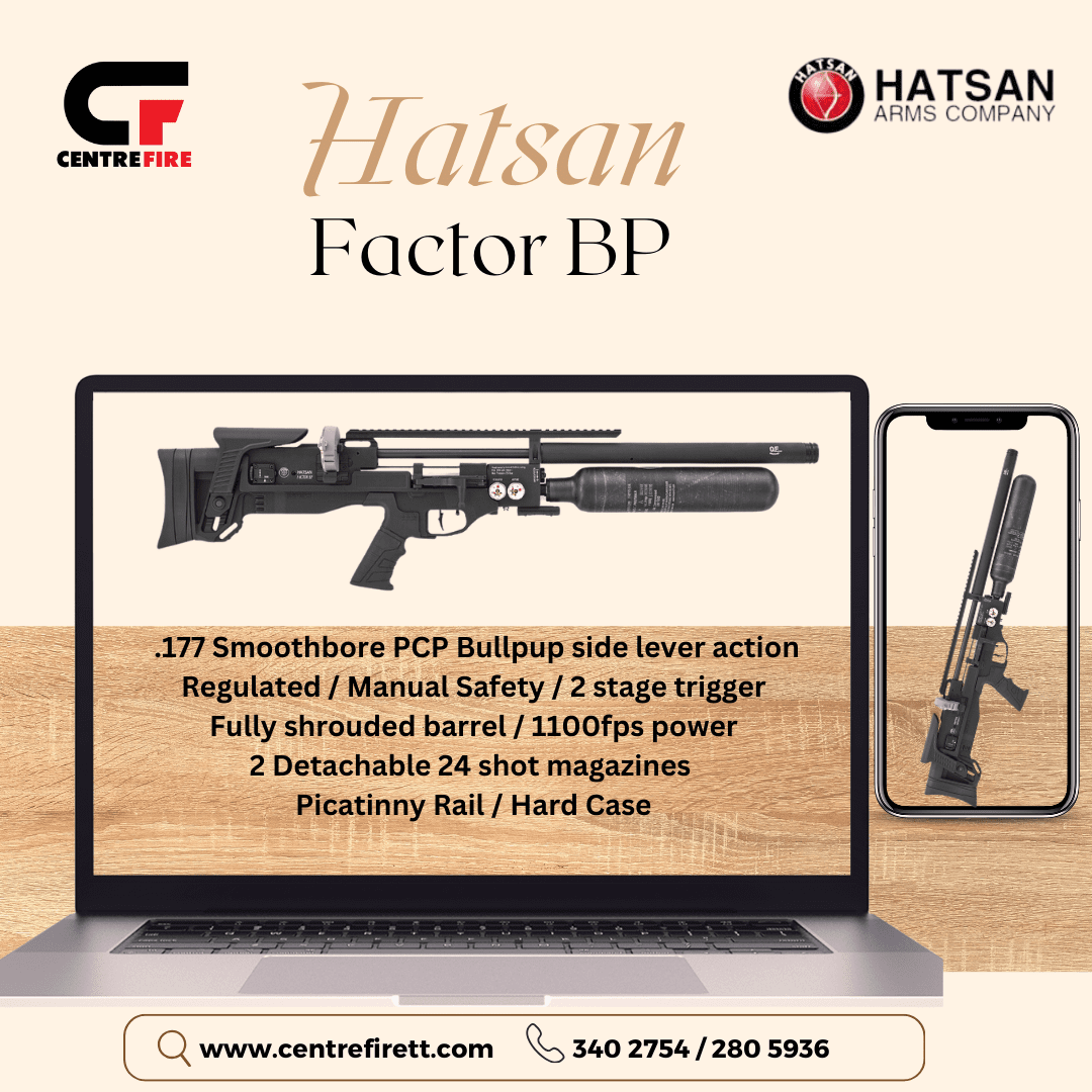 HATSAN AIR ARMS – CentreFire Advanced Security Solutions