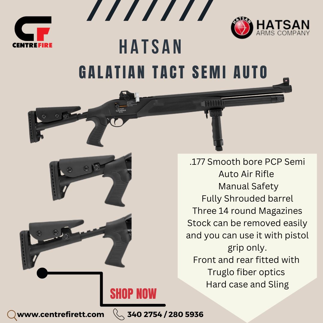 Galatian Tact Auto Semi Auto PCP – CentreFire Advanced Security Solutions
